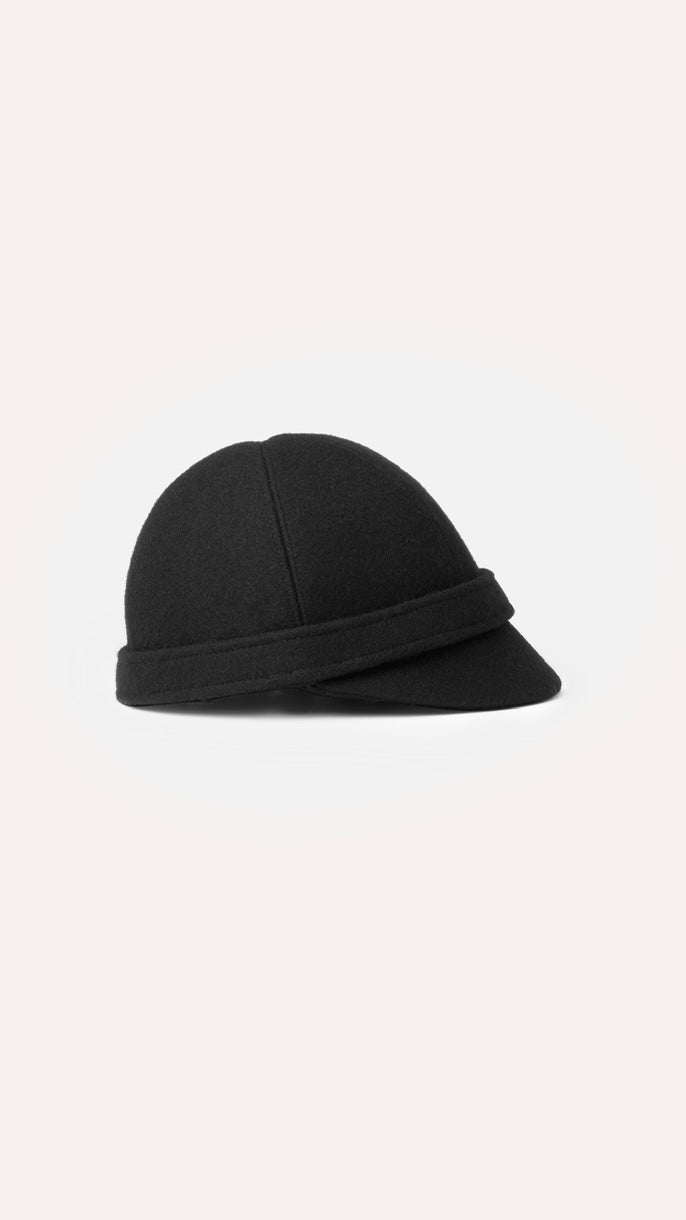 WOOL JOCKEY HAT – Maison Krasnova